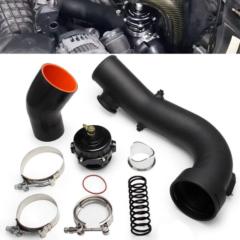 Car Turbo Inlet Charge Pipe Hard Piping Kit with 50mm Blow Off Valve ...